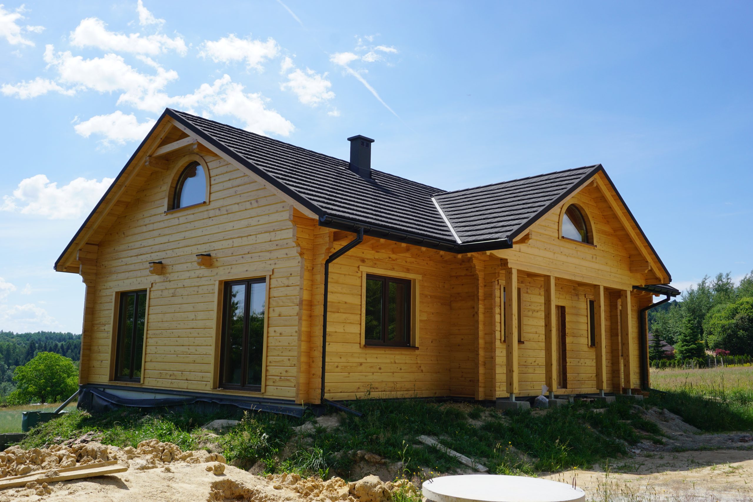 Chmielów dw - Dom z Bieszczad drewniane domy z bali i projekty domów ...